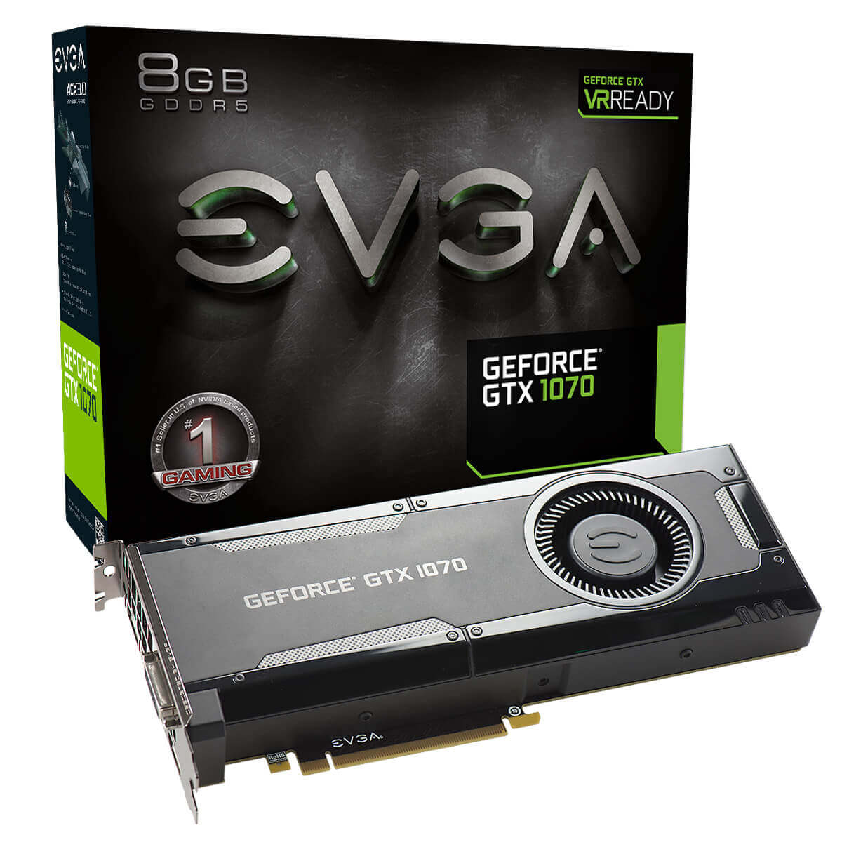 EVGA - Products - EVGA GeForce GTX 1070 GAMING, 08G-P4-5170-KR, 8GB ...