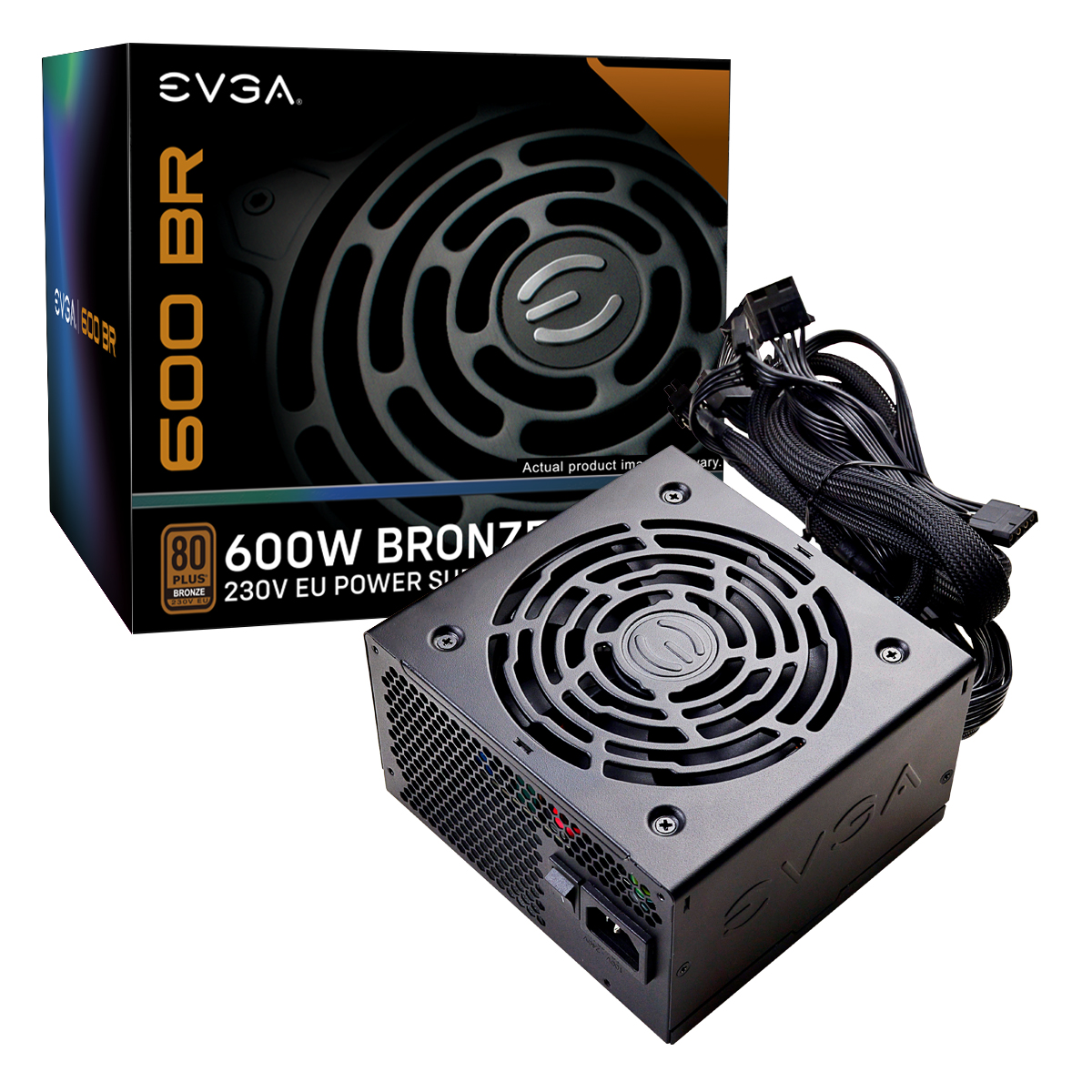 EVGA LATAM Productos EVGA 600 BR 80 BRONZE 600W 3 Year