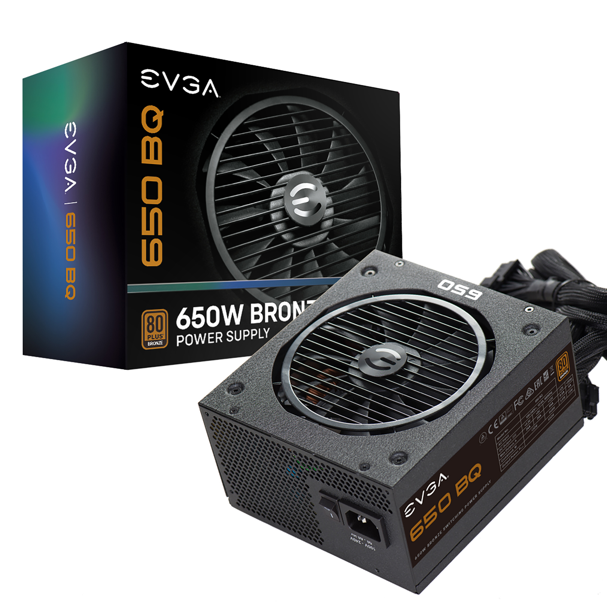 EVGA Products EVGA 650 BQ 80 BRONZE 650W Semi Modular 5 Year EVGA Products EVGA 650 BQ 80 BRONZE 650W Semi Modular 5 Year