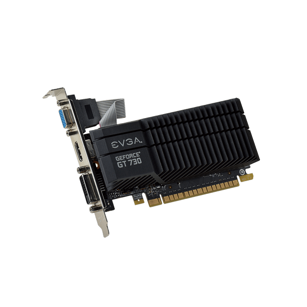 EVGA - LATAM - Productos - EVGA GeForce GT 730, 02G-P3-1735-KR, 2GB GDDR5, Passive, Low Profile ...