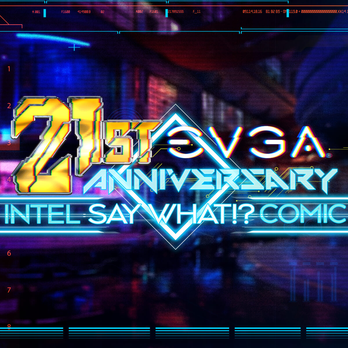 EVGA - XXI - EVGA 21st Anniversary Say What!? Comic Event 2020