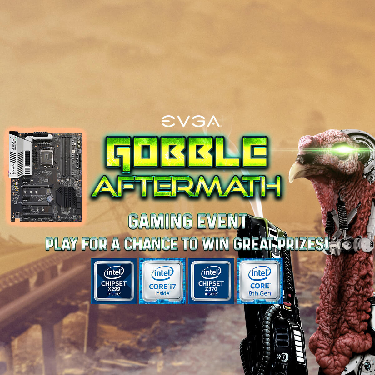 EVGA - Articles - Gobble Aftermath Gaming Event