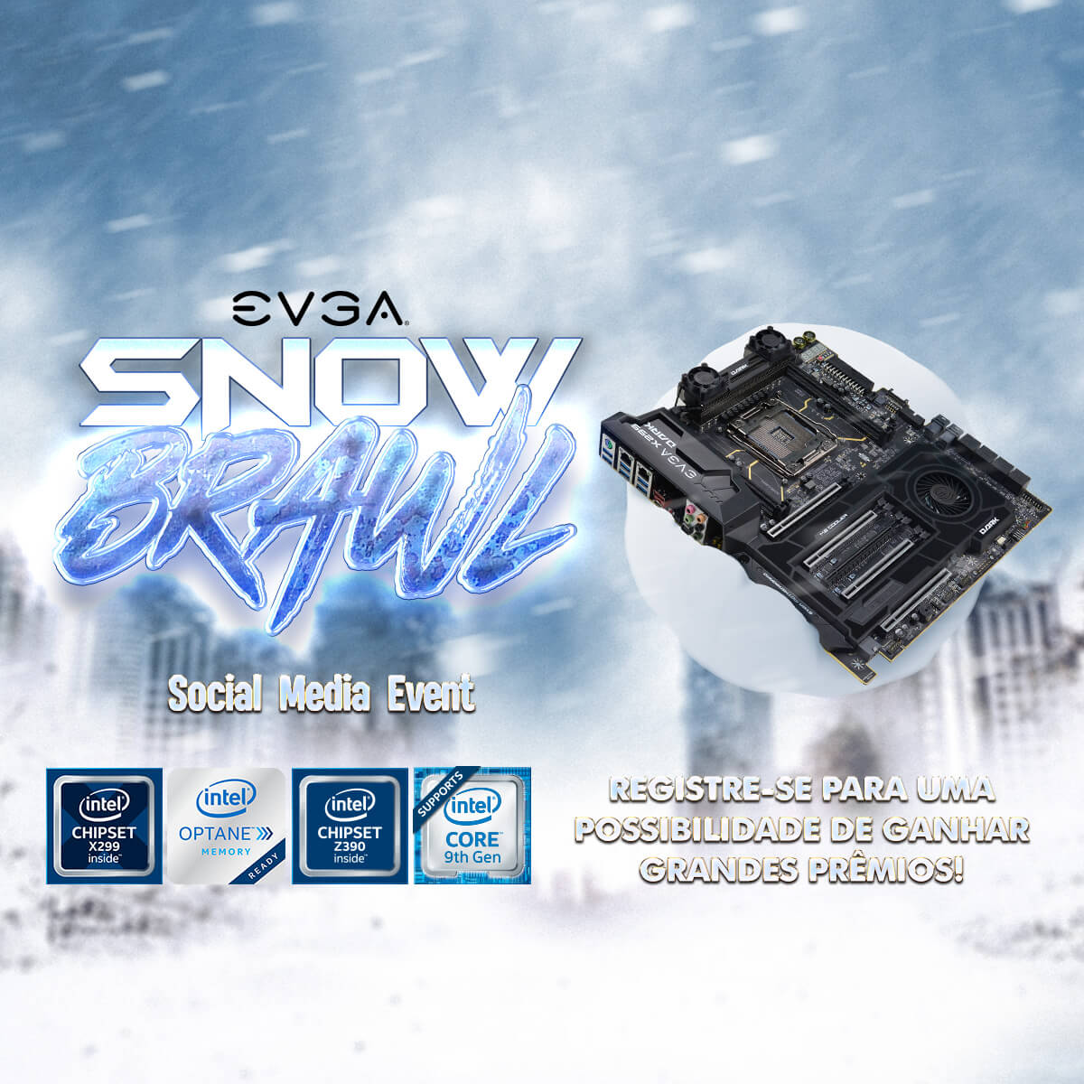 EVGA - BR - Artigos - Snow Brawl Social Media Event