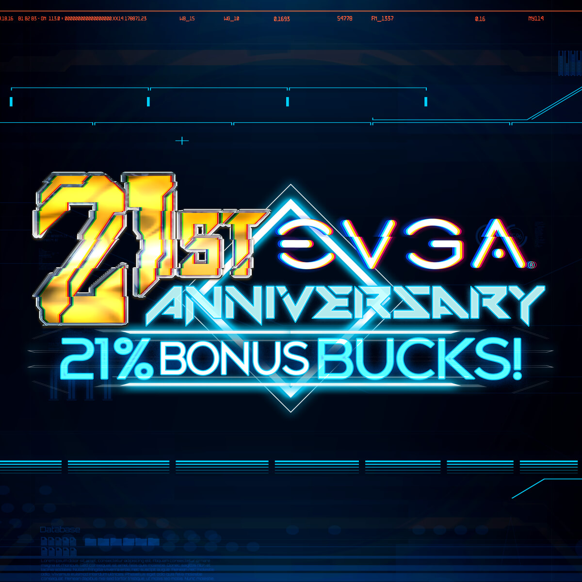EVGA - Articles - EVGA 21st Anniversary Bonus BUCKS